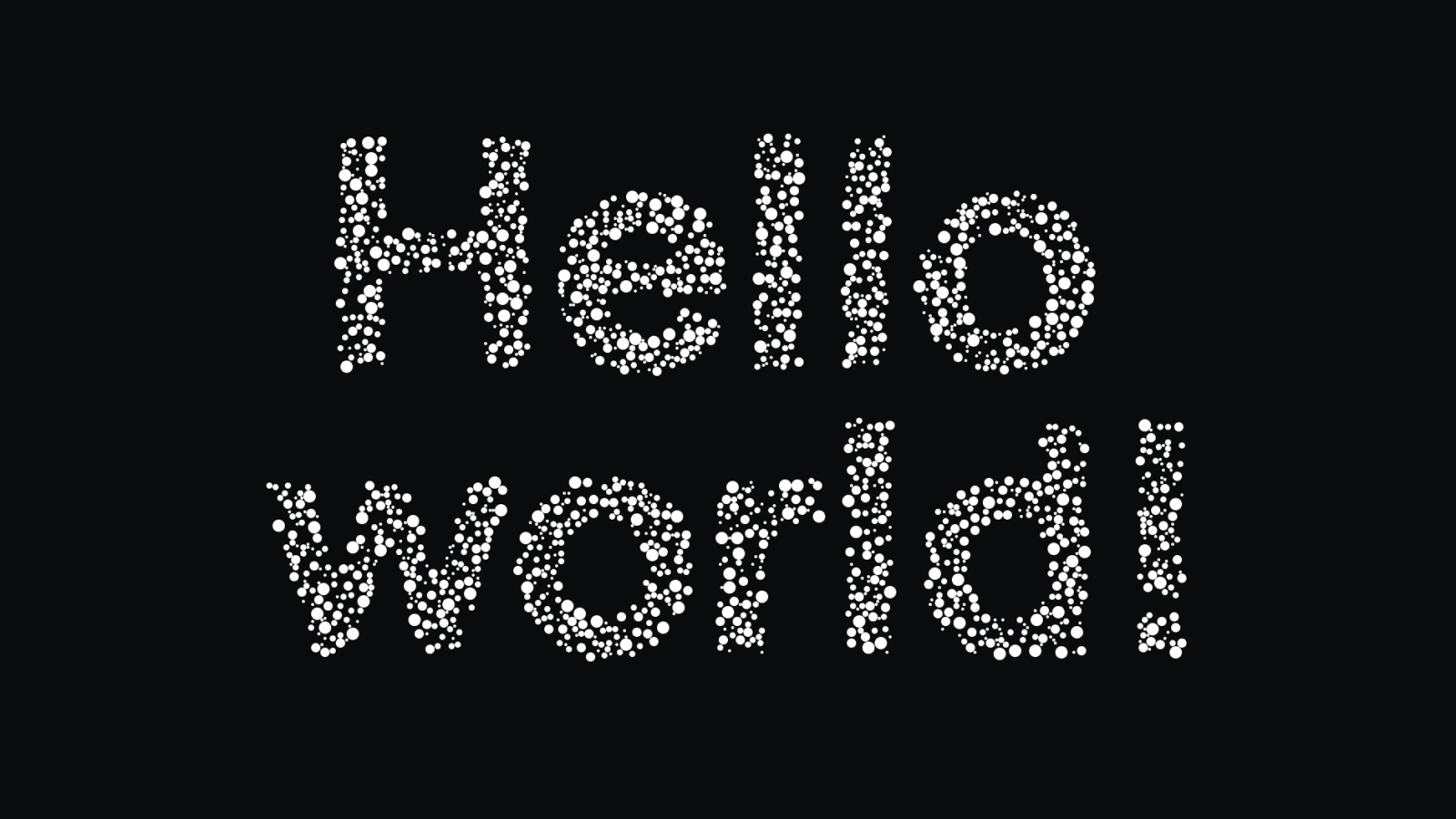 Hello world! - Misha.studio / Blog